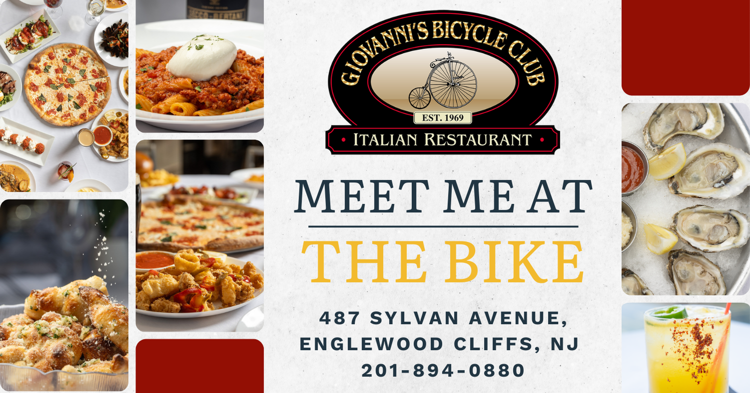Menus - Giovanni's Bicycle Club
